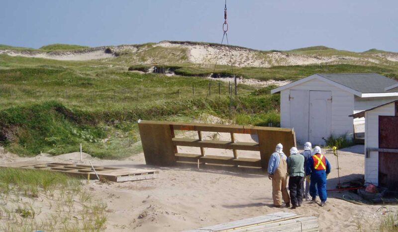 Helicopter Refuelling Facility on Sable Island - Sable Island Institute